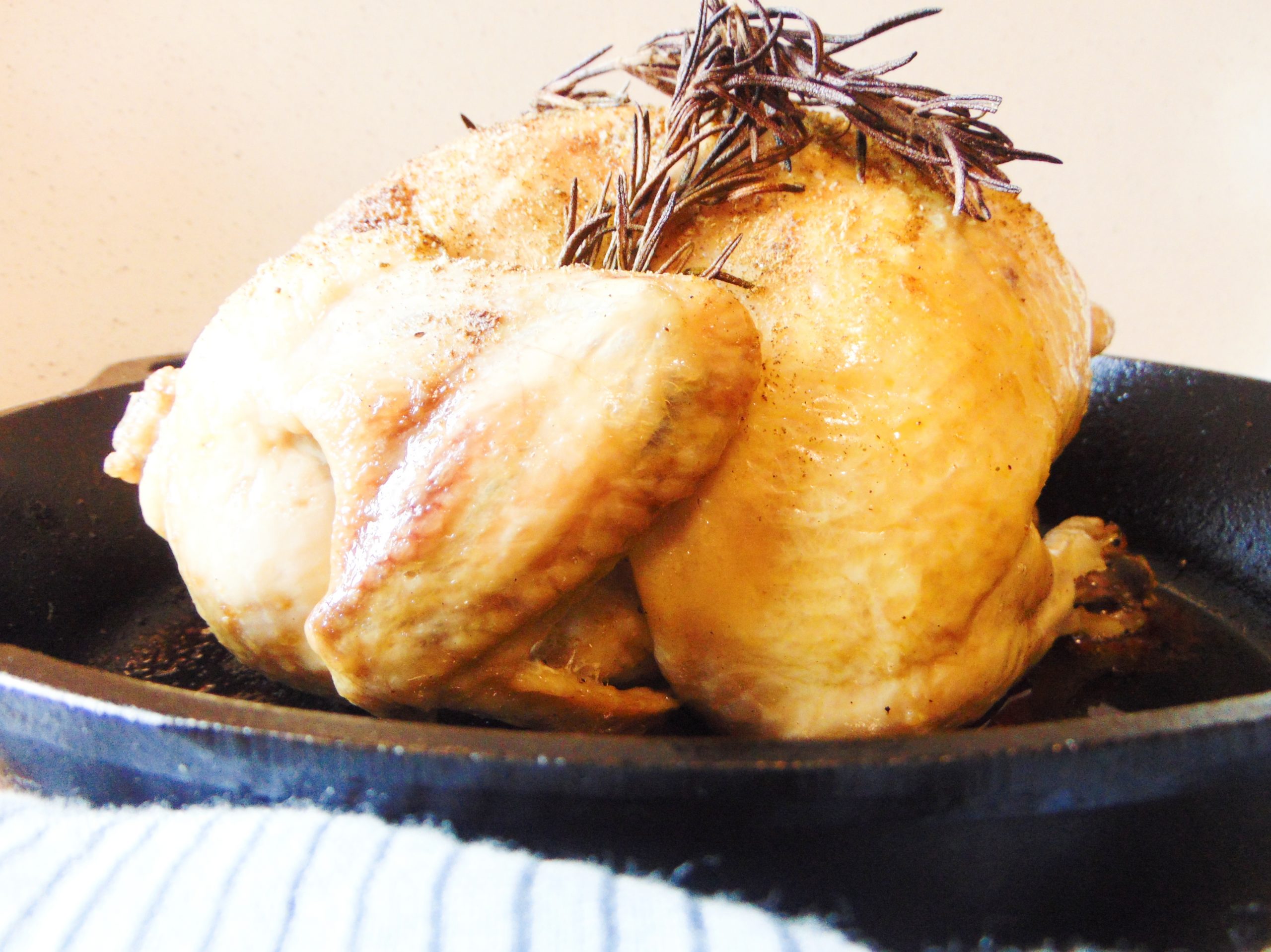 Roasted Chicken from Frozen (with Instant Pot) - Out by the door