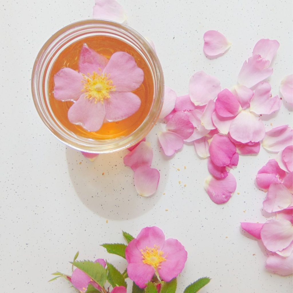 DIY Rose Water Recipe - Out by the door