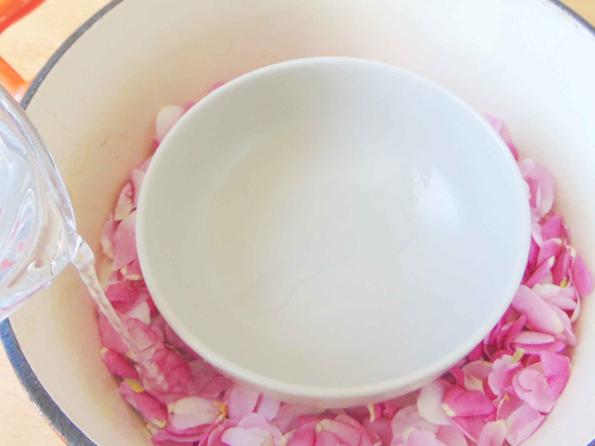 DIY Rose Water Recipe - Out by the door