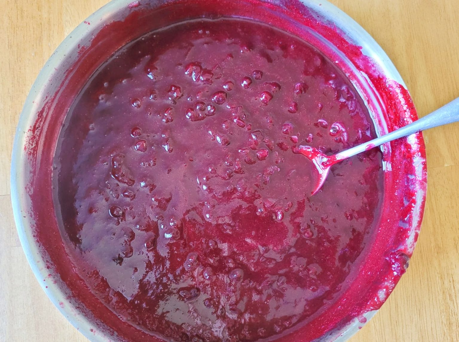 Partridge Berry Jam Recipe with Honey and Beef Gelatin - Out by the door