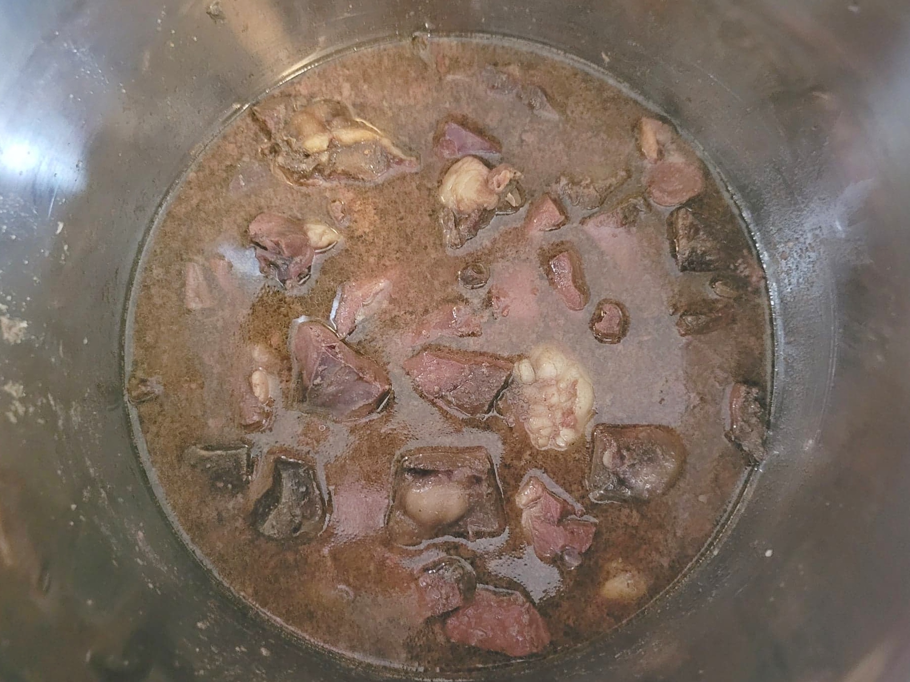 Slow-Cooked Beef Heart Stew in the Instant Pot - Out by the door