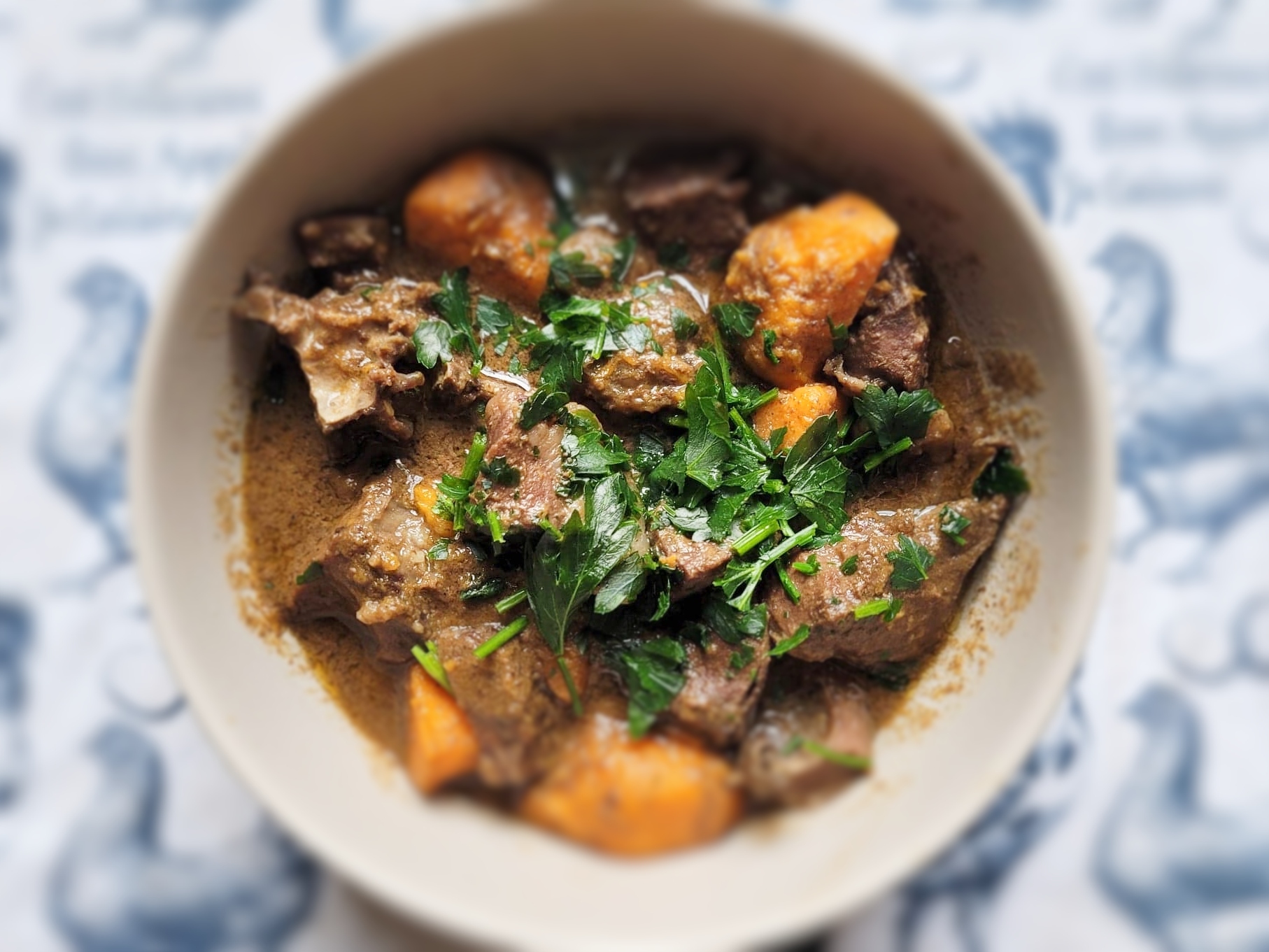 Slow-Cooked Beef Heart Stew in the Instant Pot - Out by the door