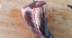 How to Cook The Best Pan-Seared Beef Heart - Out by the door