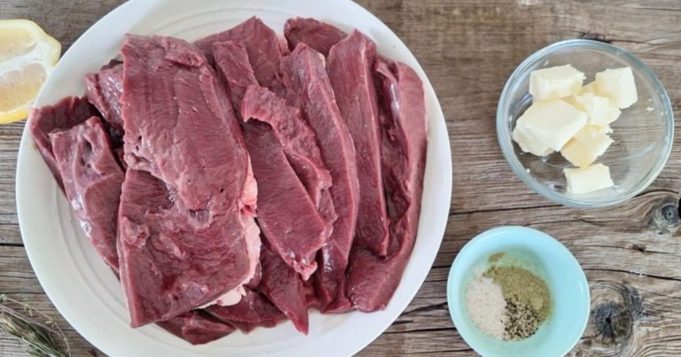How to Cook The Best Pan-Seared Beef Heart - Out by the door