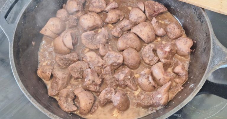 How to Cook Pan-Fried Beef Kidneys - Out by the door
